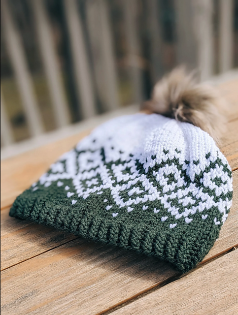 Ravelry: Fair Isle Knit Hat pattern by Spruce Hill Knits
