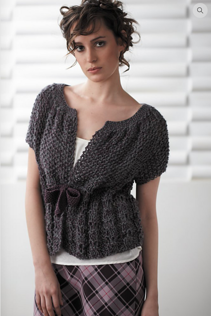 Ravelry: Twisted Drop Stitch Sweater pattern by Jo Sharp