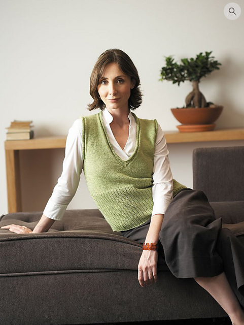 Ravelry: V-Neck Vest pattern by Jo Sharp