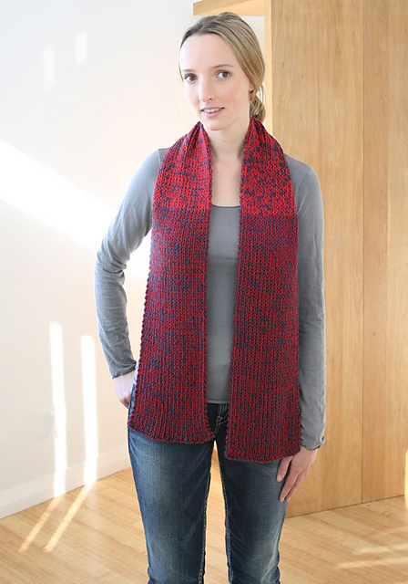 Ravelry: Rewind Rib Scarf pattern by Jo Sharp