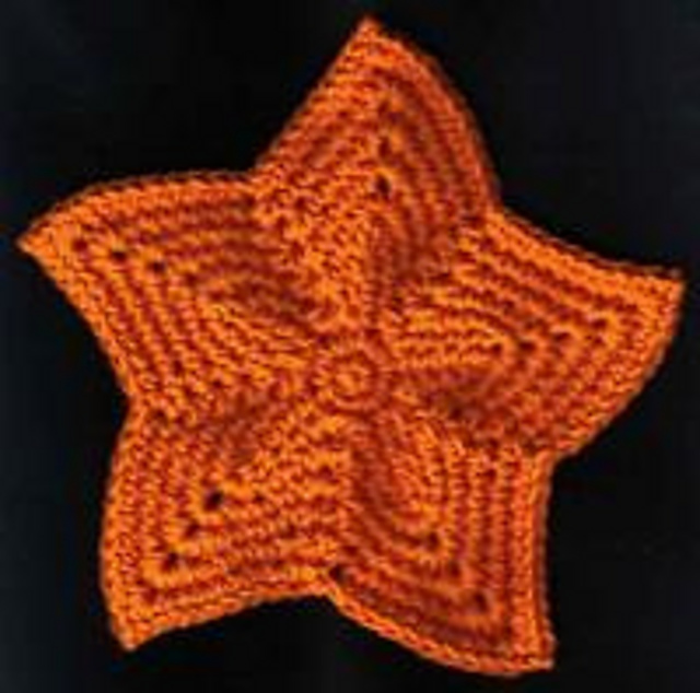 Ravelry: SC Star Dishcloth pattern by Amelia Beebe