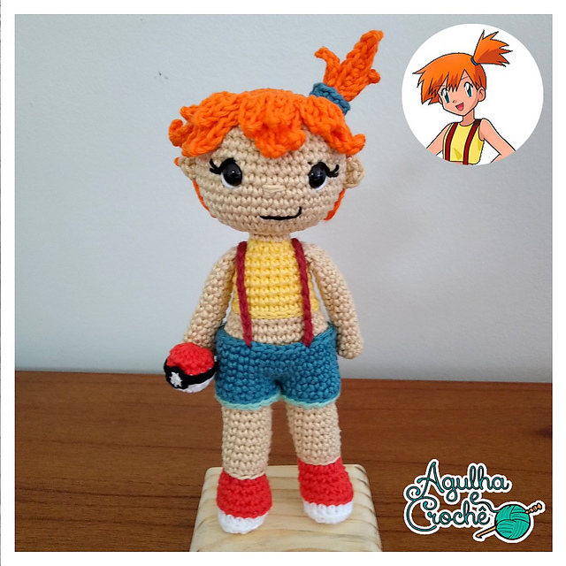 Ravelry: Misty from Pokemon pattern by João Paulo Freitas