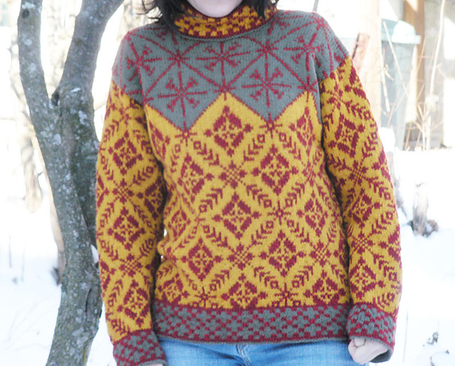 Ravelry: Scandinavian Family Adult's Smock pattern by Kristin Nicholas