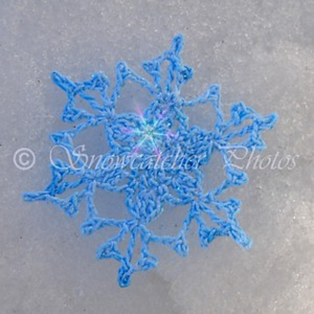 Ravelry: Jackhammer Snowflake pattern by Deborah Atkinson