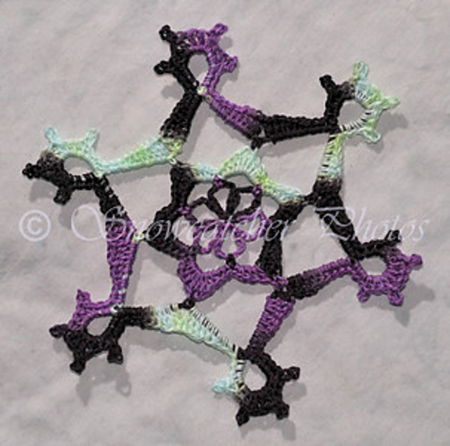 Ravelry: Yoga Snowflake pattern by Deborah Atkinson