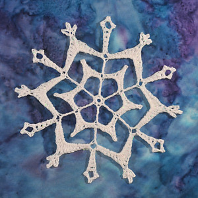 Ravelry: Changling Snowflake pattern by Deborah Atkinson