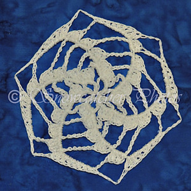 Ravelry: African Spiral Snowflake pattern by Deborah Atkinson