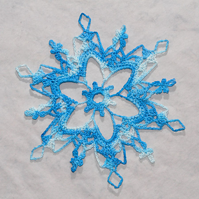 Ravelry: Grays Peak Snowflake pattern by Deborah Atkinson