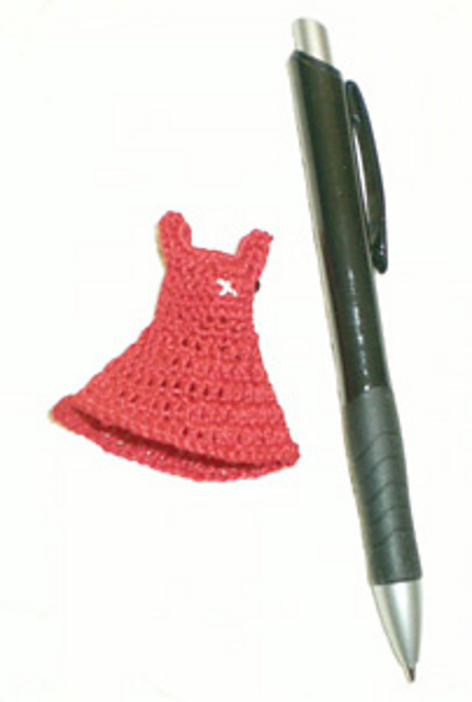 Ravelry: Suzie's Red Dress Pin pattern by Suzetta Williams