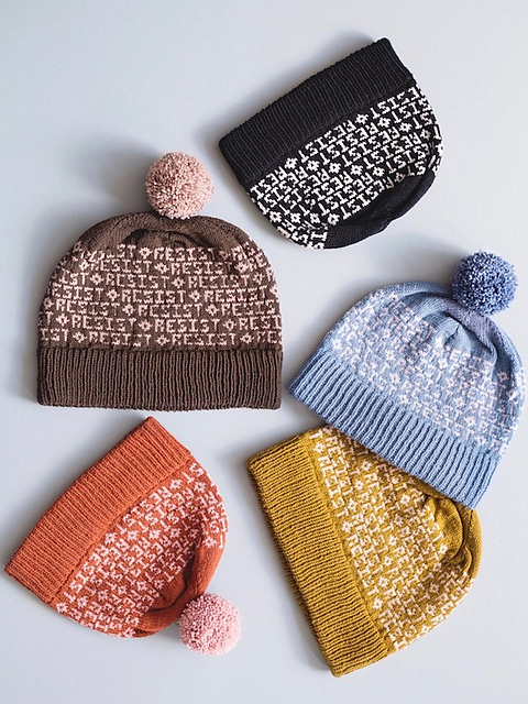 Ravelry: Resist Hat pattern by Jess Schreibstein