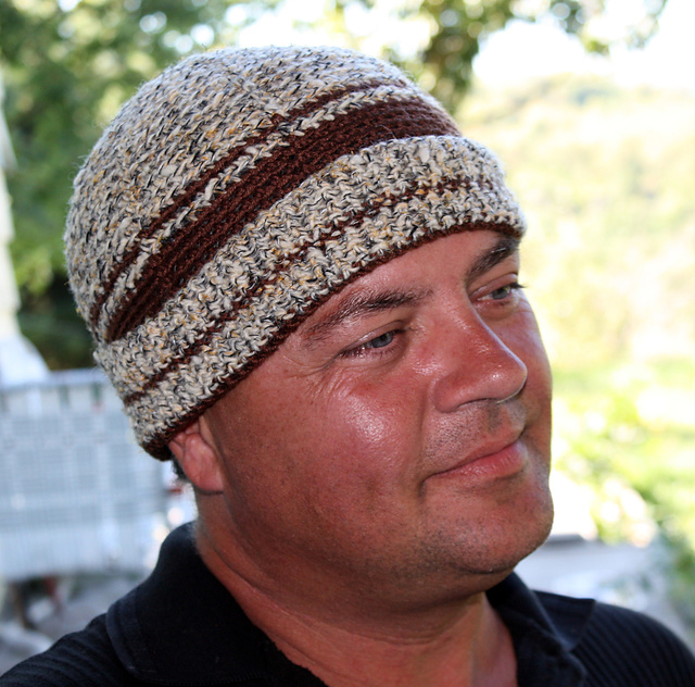 Ravelry: Mans Watchman Cap pattern by Janet Spirik