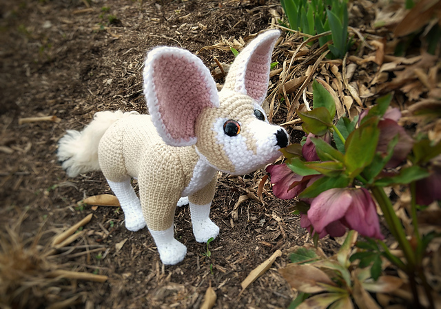 Ravelry: Fennec Fox pattern by Jennifer Starbird