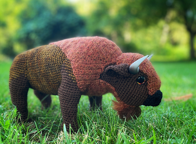 Ravelry: Bison Amigurumi pattern by Jennifer Starbird