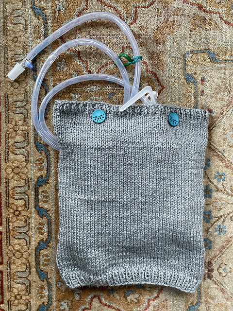 Ravelry: Knitted Catheter Bag Cover II pattern by Jan Striemer