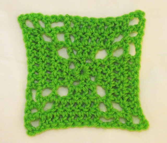Ravelry: Pinwheel Crocheted Granny Square pattern by Julia Tellier
