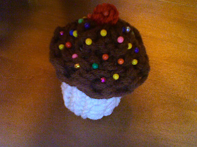 Ravelry: jtorgler's Loom knit cupcake