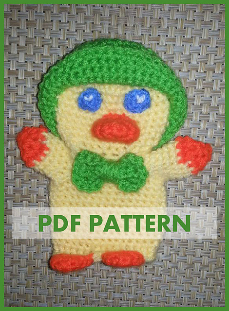 Ravelry: Duck Hand Puppet pattern by Julie Trimpe