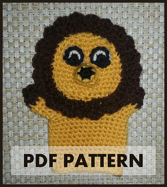 Ravelry: Lion Hand Puppet pattern by Julie Trimpe
