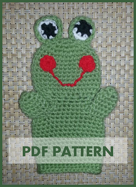 Ravelry: Frog Hand Puppet pattern by Julie Trimpe