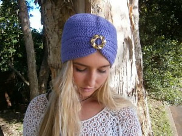 Ravelry: Chemotherapy Turban pattern by Julie Black Designs