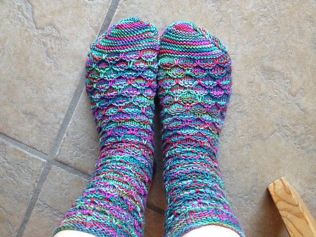 Ravelry: Lantern Luck Socks pattern by Jennette Cross