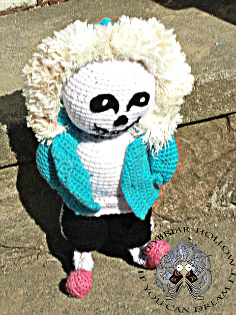 Ravelry: Sans from Undertale pattern by Greybriar Hollow