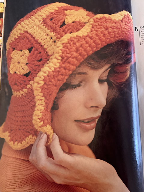 Ravelry: Floppy Hat pattern by Women's Day Granny Squares, No. 1, 1973