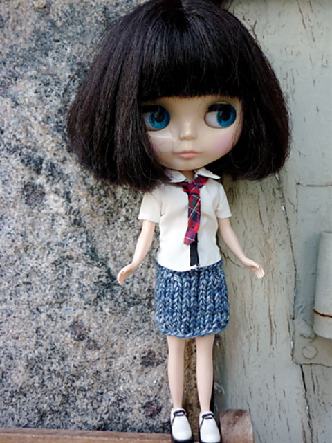 Ravelry: juligirl's Blythe dress, sweater and 2 miniskirts
