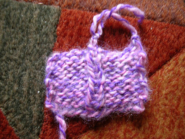 Ravelry: julsno's ladder stitch with crochet back