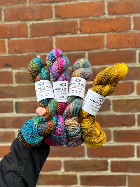 Ravelry: Junction Fiber Mill Making Tracks Lite
