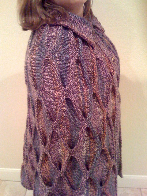 Ravelry: Y813 Silk Garden Ridge Stitch Cape pattern by Eisaku Noro & Co ...