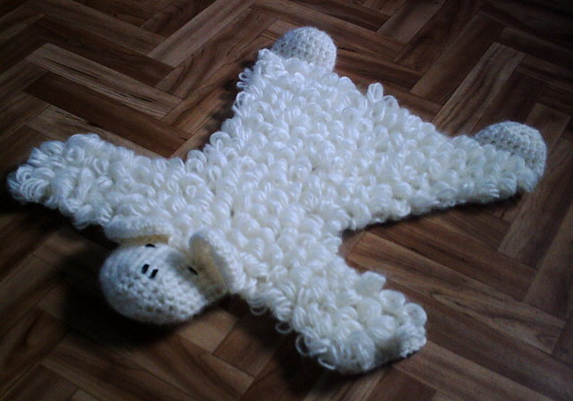 Ravelry: Loop Bear Rug / Cuddle Buddy pattern by Simone Francis