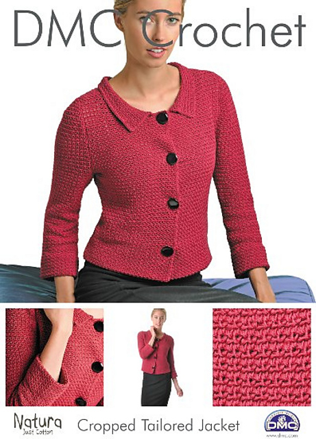 Ravelry: Cropped Tailored Jacket pattern by Simone Francis