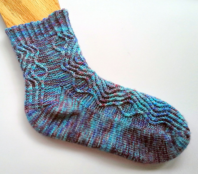 Ravelry: Well Zen Socks pattern by Megan Williams