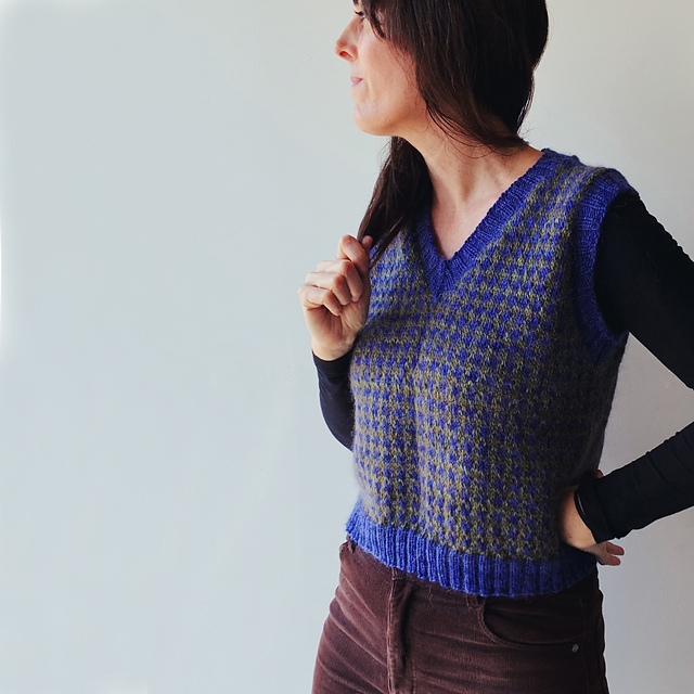 Ravelry: Newtown Vest pattern by Kristen Finlay