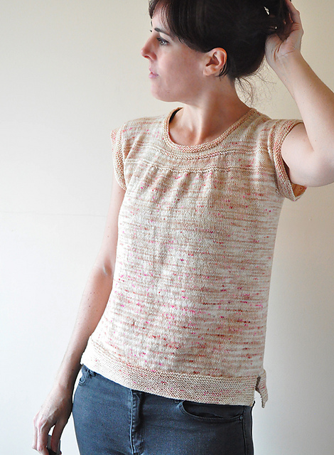 Ravelry: The Gathering Top pattern by Kristen Finlay
