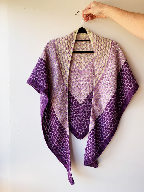 Ravelry: Dotty Shawl pattern by Kristen Finlay