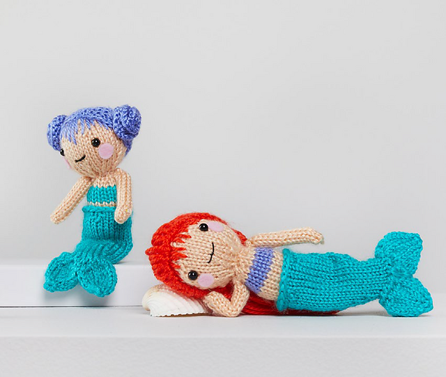 Ravelry: Tina & Nina Mermaid pattern by Nancy Anderson