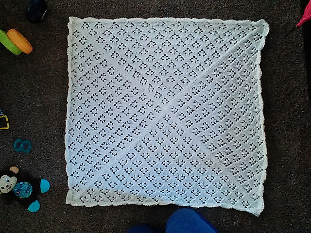 Ravelry: Twisted Pixie Blanket pattern by Katie Meeker