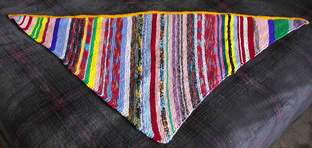 Ravelry: Easy Sideways Shawl pattern by Kae Elliott