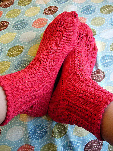 Ravelry: Sweetie Pie Socks pattern by Kala Hotakainen