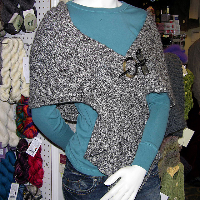 Ravelry: Peruvian Tweed Wrap pattern by Jill Bujold