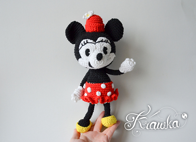 Ravelry: Vintage MinnieMouse pattern by Kamila Krawka Krawczyk