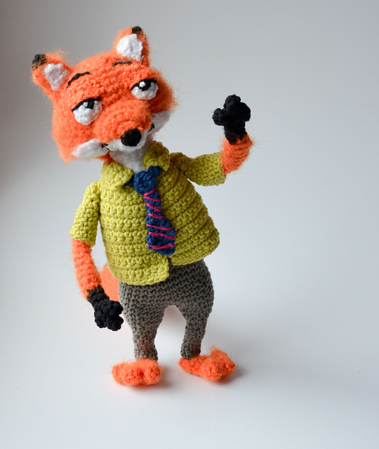 Ravelry: Nick Wilde Zootopia pattern by Kamila Krawka Krawczyk