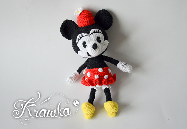 Ravelry: Vintage Minnie Mouse pattern by Kamila Krawka Krawczyk