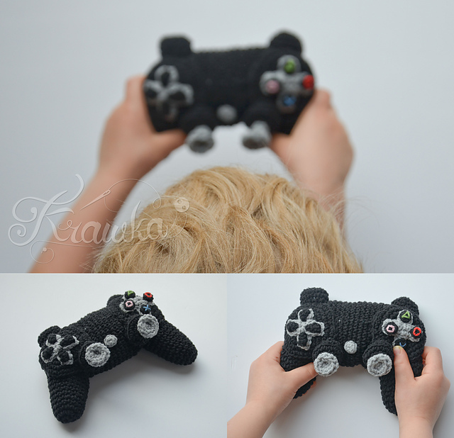 Ravelry: game controller pattern by Kamila Krawka Krawczyk