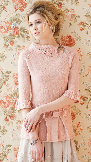 Ravelry: #07 Pretty Pleats pattern by Kara Gott Warner