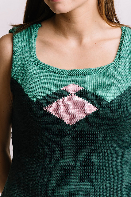 Ravelry: Evelyn Mod Top pattern by Karen Fletcher
