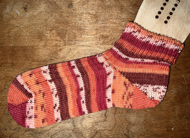 Ravelry: CSM Cuff Down Ribbed Hung Hem Socks pattern by Karen Taylor ...