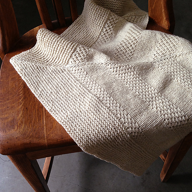 Ravelry: karentempler's textured shawl